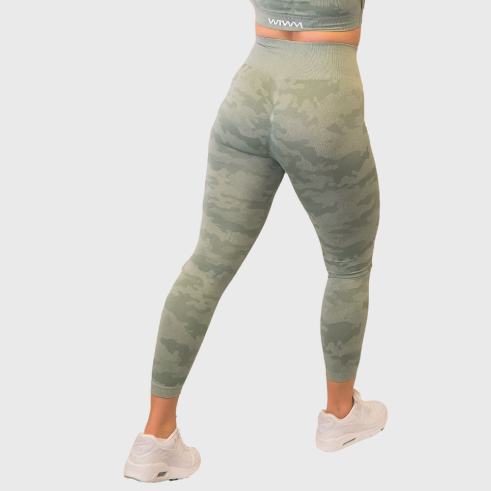 Forrest Camo Seamless Tights – WTWM